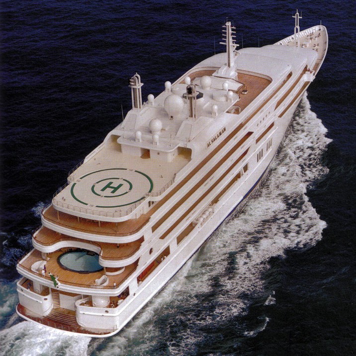 Yacht AL SALAMAH, a Lurssen Superyacht | CHARTERWORLD Luxury Superyacht ...